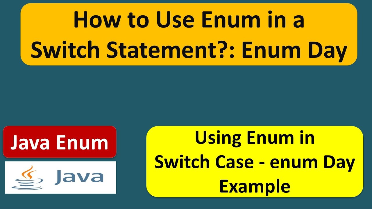 How to apply enum on switch statement? - enum Day | Java enum | enum in Java | Java Tutorial