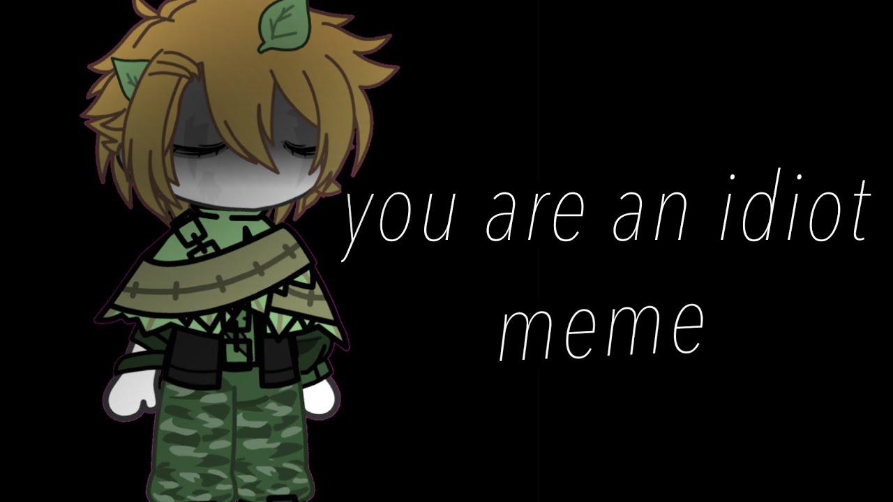you are an idiot meme ￼// GC // Undertale // Ft. Flowey // Flash warning // lazy