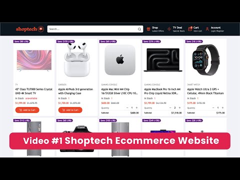 Build a Modern Ecommerce Website from Scratch with Next.js, Tailwind CSS, and Shadcn UI (Part 1)