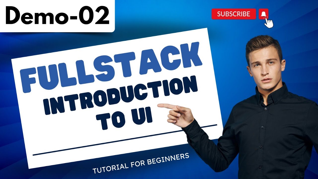 FullStack Demo 02 | Introduction to UI | Tutorial for Beginners#harshatrainings#java