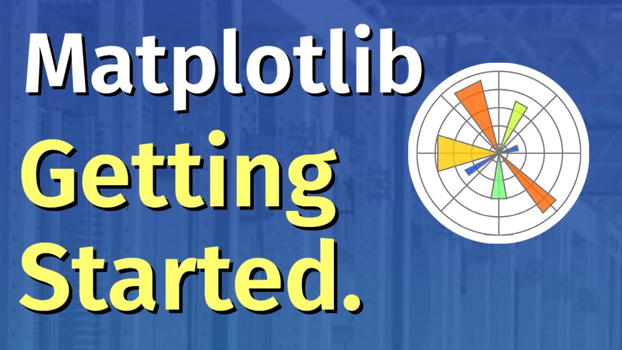 Matplotlib Tutorial for Beginners 1 - Installing Matplotlib + Getting Started With Matplotlib