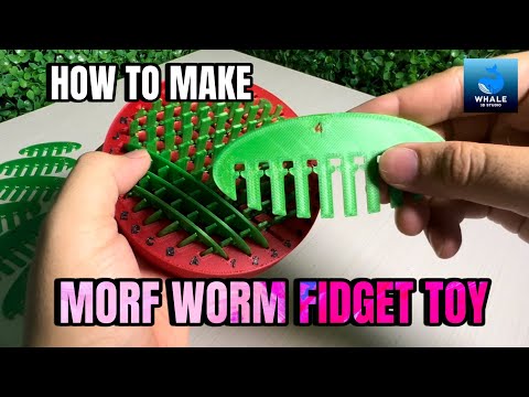 🪱 Morf worm fidget toy - Puzzle - Easy to Print・ 3MF File for 3D ...