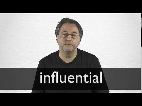 How to pronounce INFLUENTIAL in British English