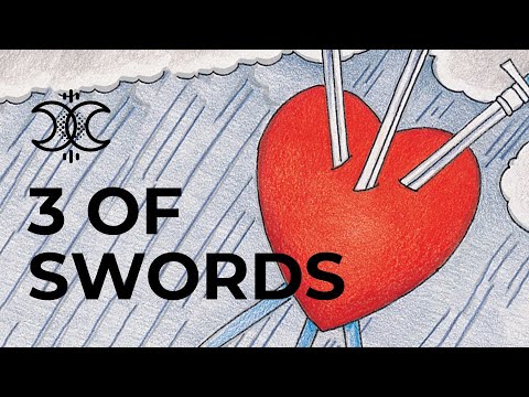 3 of Swords 🥀 Quick Tarot Card Meanings 🥀 Tarot.com