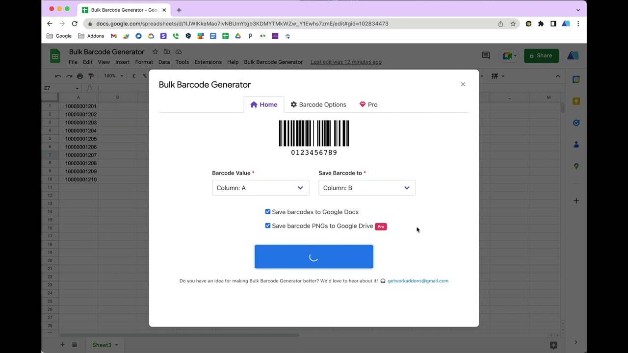 How to generate barcodes with Bulk Barcode Generator 2022