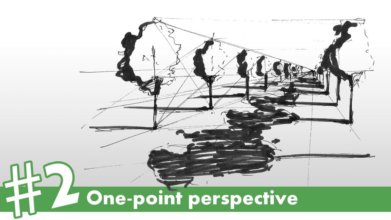 How to draw in one-point perspective #2 | how to draw