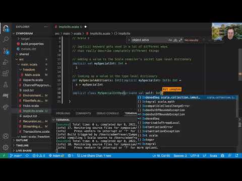 Zymposium — Explaining Implicits (Scala 3)