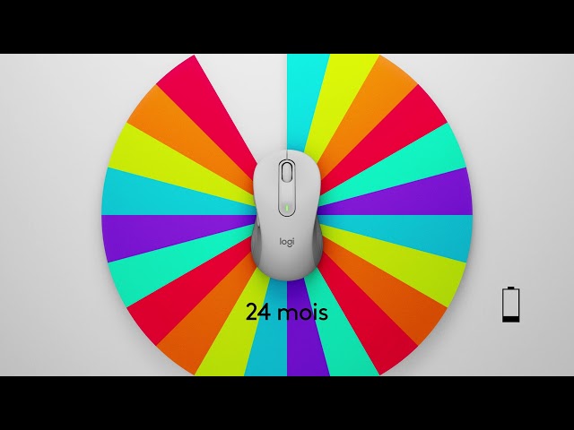 Logitech Souris Signature M650 L left Graphite