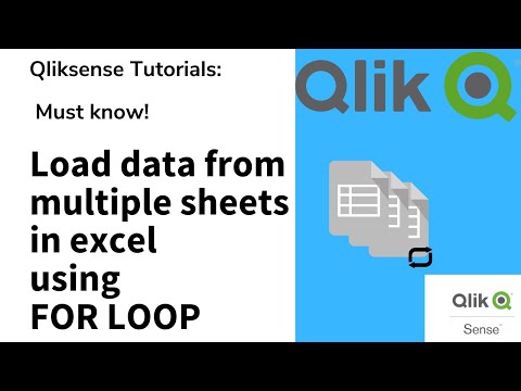 QlikSense: Loop through sheets in excel using FOR LOOP