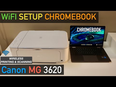 Canon Pixma MG3620 Setup Chromebook, Wireless Scanning & Printing Review.