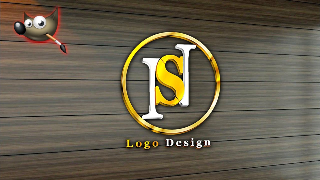 Unveiling the Secrets of N S Logo Design in Gimp! #Gimptutorial