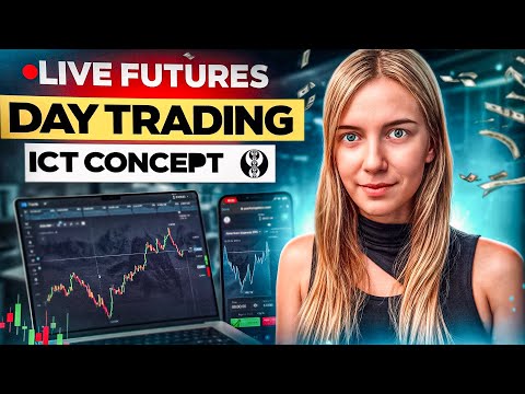 LIVE FUTURES DAY TRADING - NQ | ES | GC | Trading ICT Concept