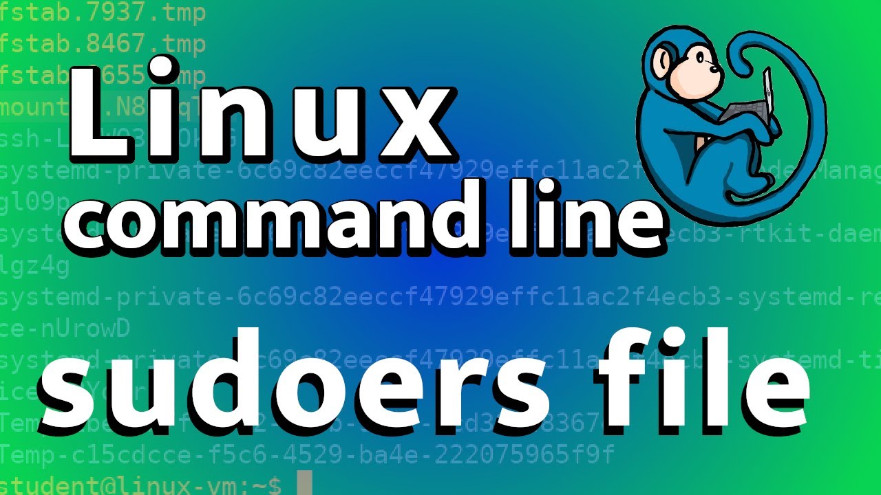 Granting custom root access on a Linux system - sudoers file tutorial