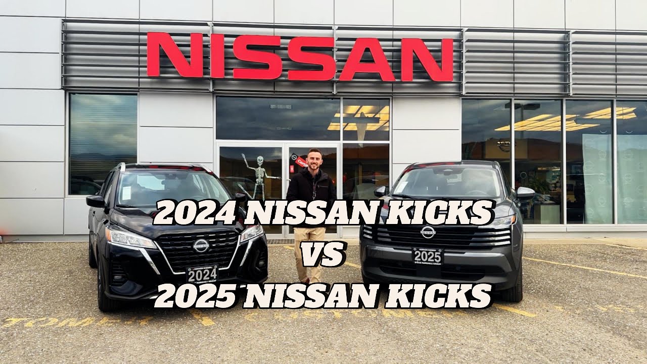 2025 Nissan Kicks vs 2024 Nissan Kicks