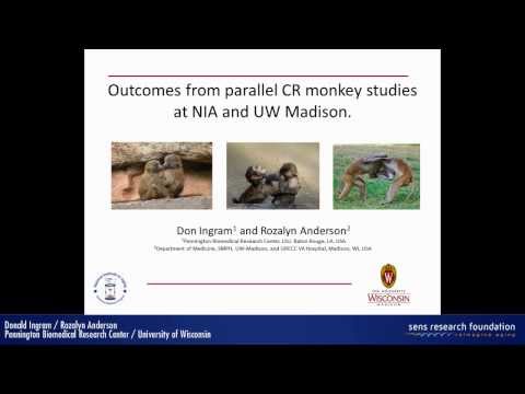 Outcomes from parallel CR monkey studies at NIA and UW Madison - Donald Ingram/Rozalyn Anderson