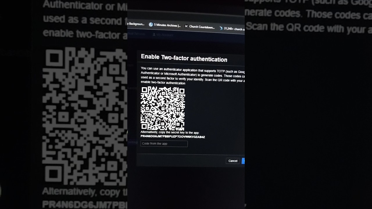 How to enable two factor authentication (2FA) on RackNerd account