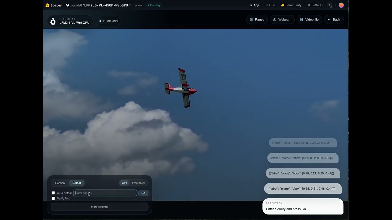 LFM2.5-VL-450M Demo: Structured Visual Intelligence, Edge to Cloud