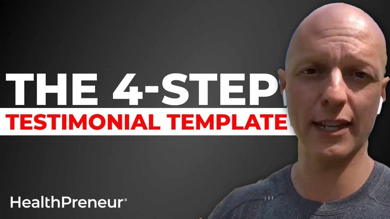 The 4-Step Testimonial Template
