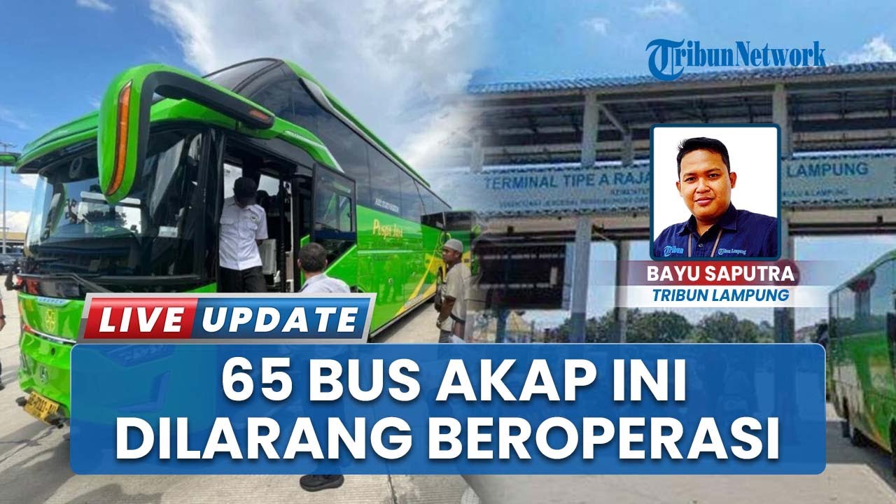Pelaksanaan Ramp Check Terminal Rajabasa Bandar Lampung, 65 Bus ...