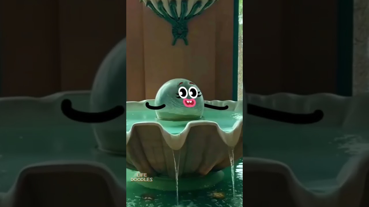 Life Doodles | The fountain is spinning 😇 #lifedoodles #doodle #shorts #cartoon #shortvideo