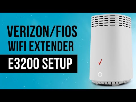 Verizon Fios Wifi Extender E3200 Setup and Troubleshooting