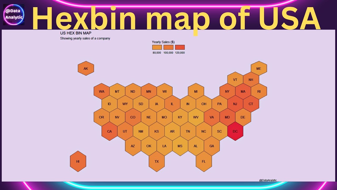 R Beginners: Creating a Stunning Hexbin Heatmap of USA - Step-by-Step Guide!