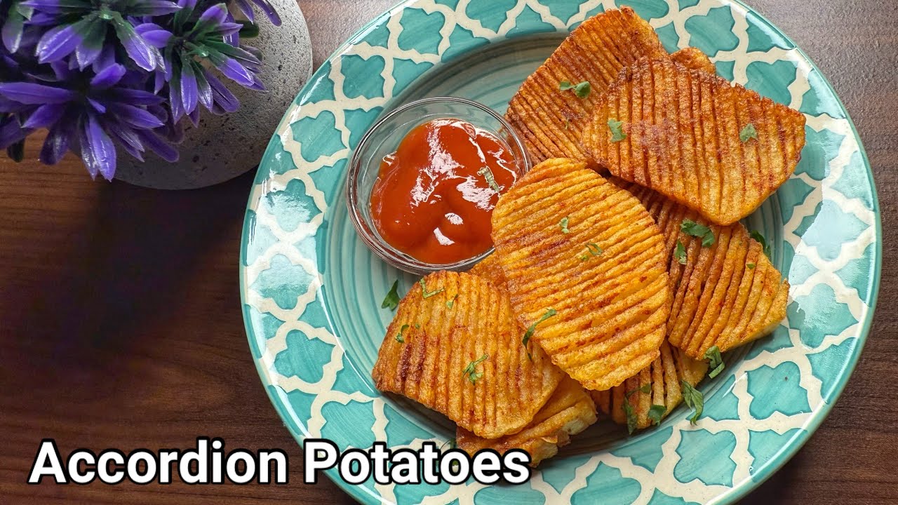 Accordion Potatoes | Snack Recipe 