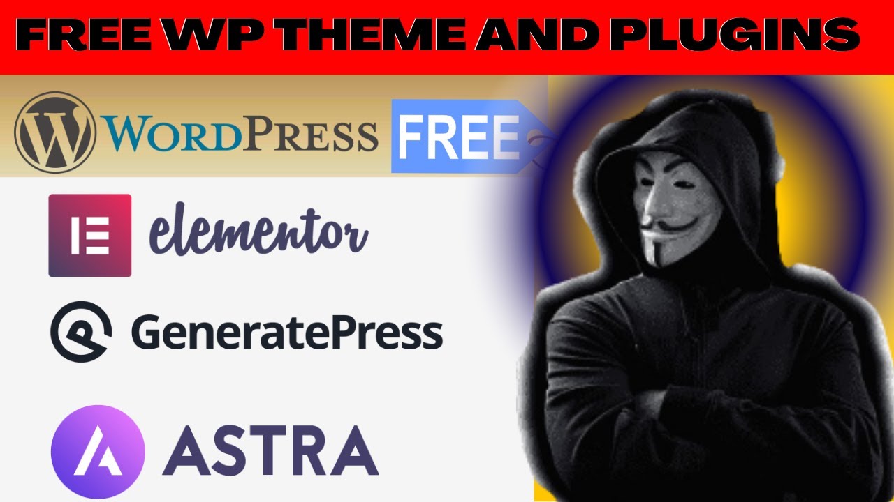 Get Free WordPress Themes and plugins | Elementor Pro, Astra Pro, Generate Press for Free