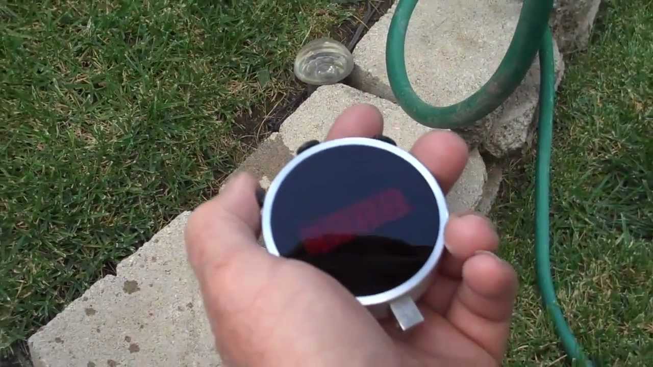 Garden Hose flow rate using Flowrator