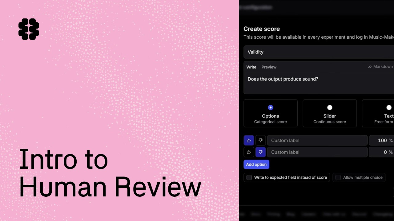 Intro to Human Review with Braintrust