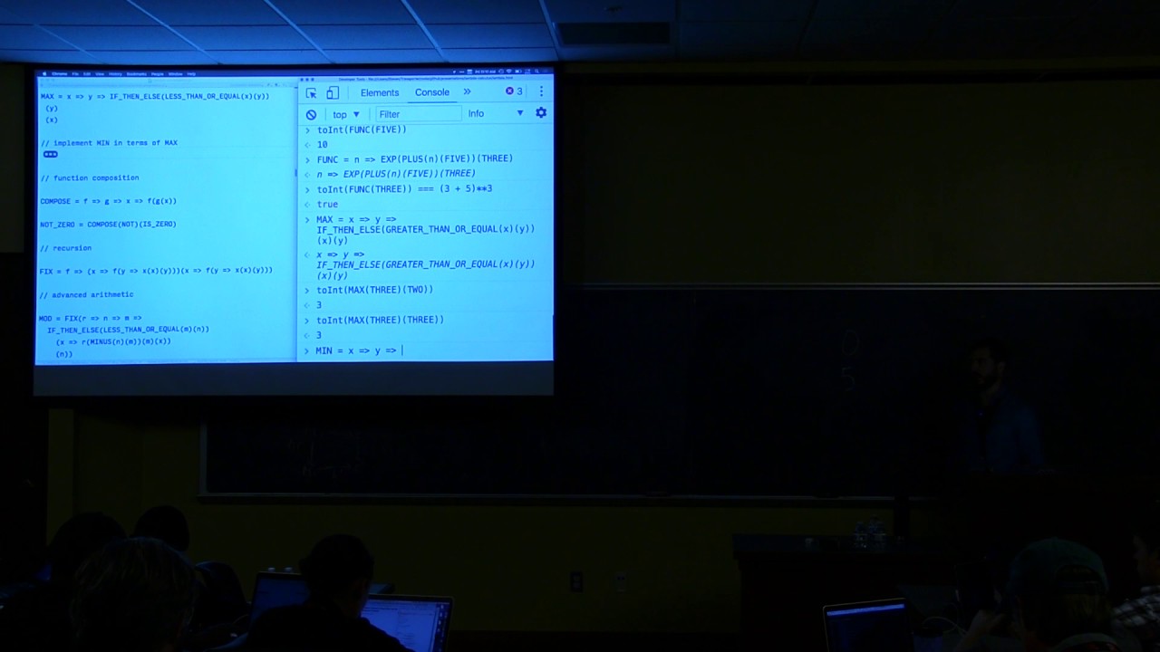 Steven Syrek - Lambda Calculus For People Who Can't Be Bothered to Learn It - part 2 of 2 - λC 2017