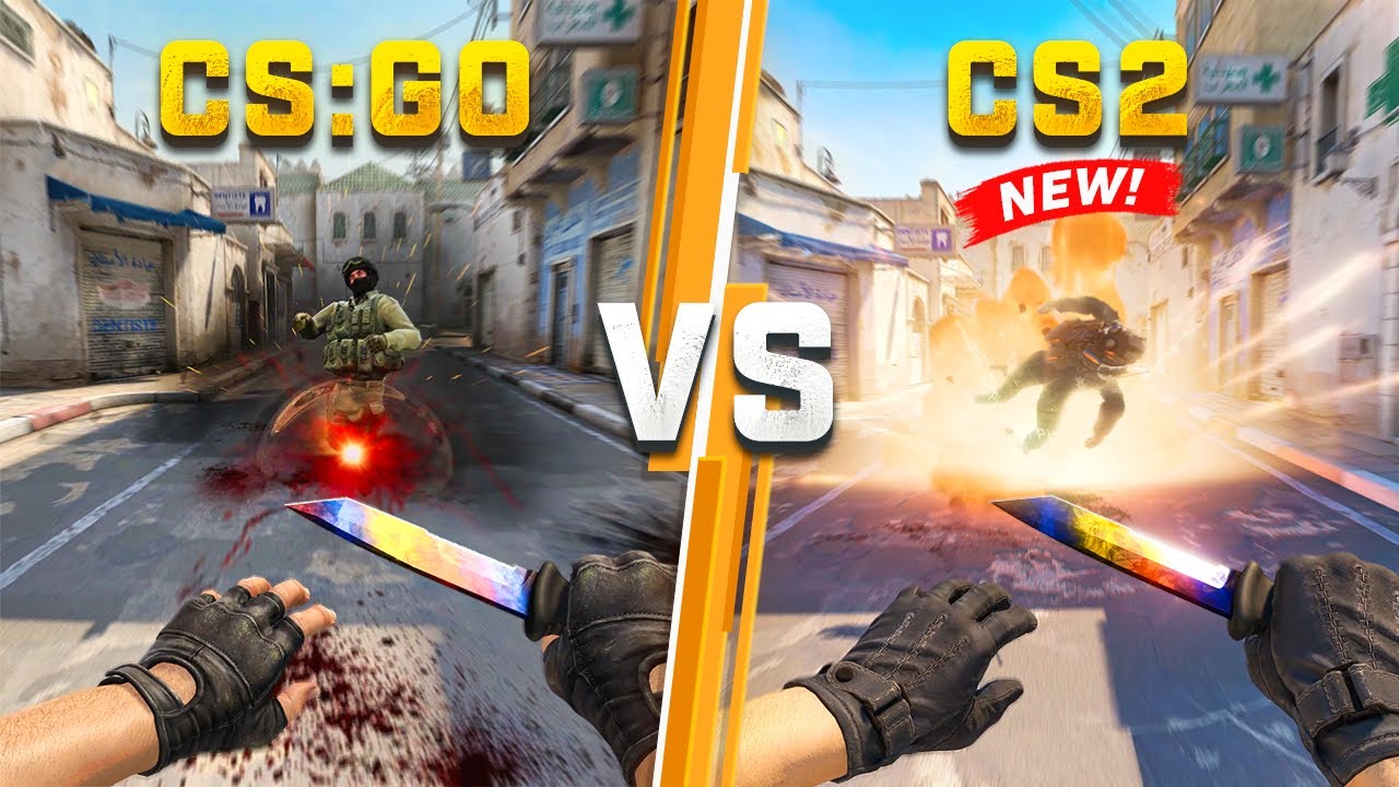 CSGO vs CS2 Part 2 (Cinematic Comparison)
