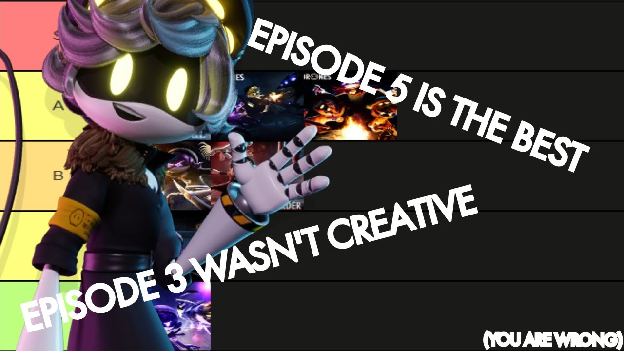 This show is LITTERALLY an A Tier - MURDER DRONES TIERLIST
