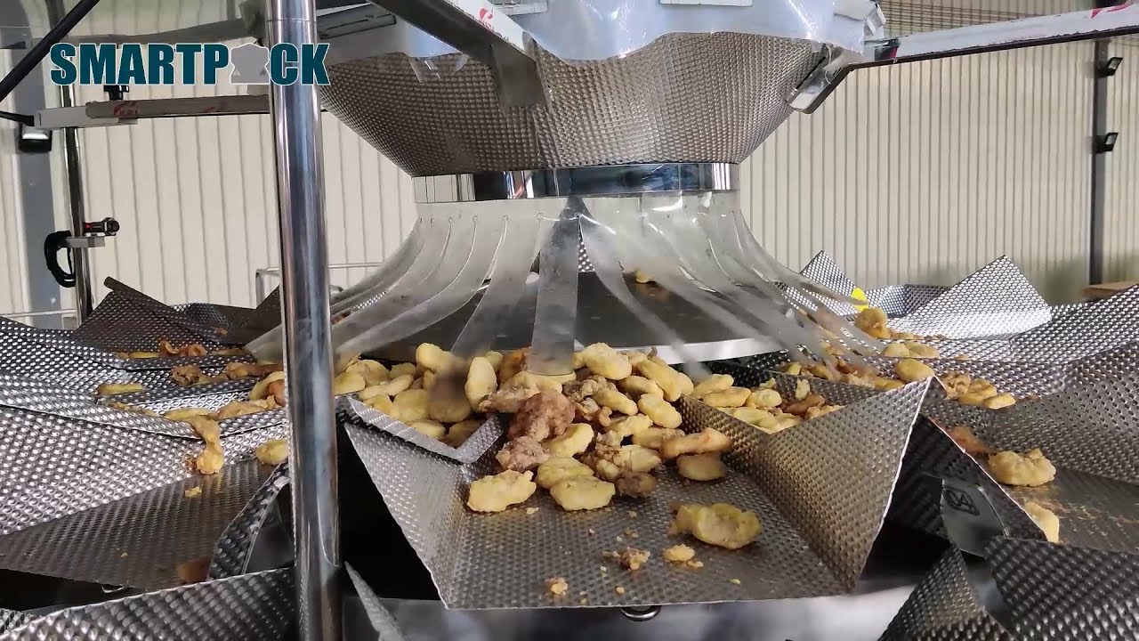 Frozen nuggets VFFS packaging machine | smartpack