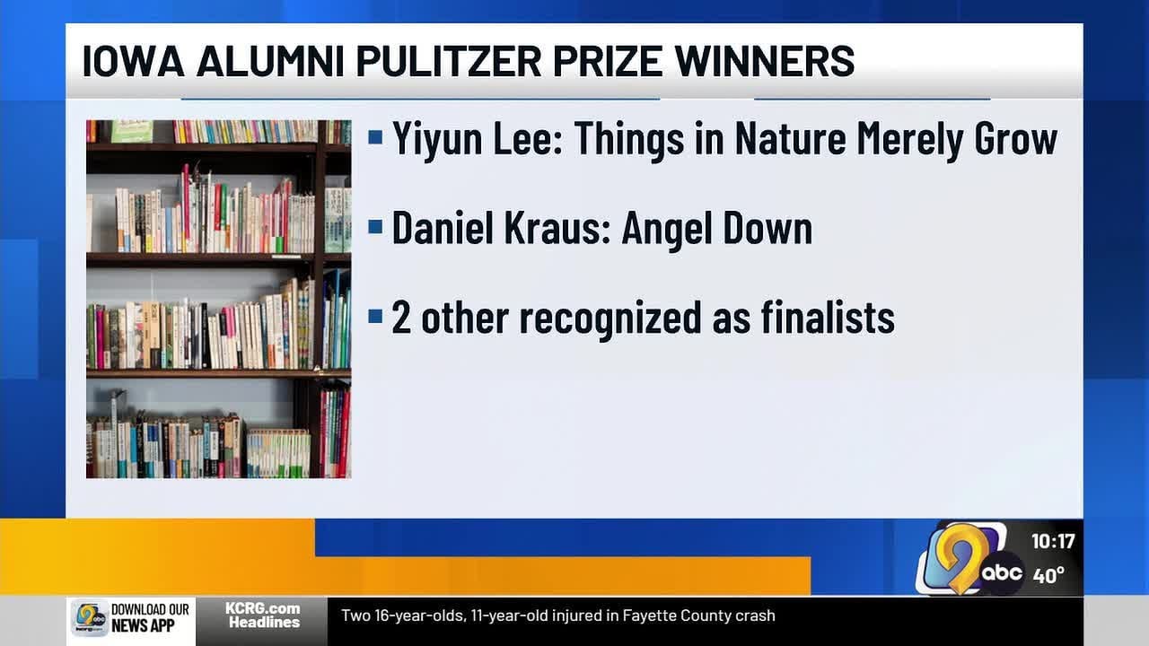 Two University of Iowa alumni win 2026 Pulitzer Prizes