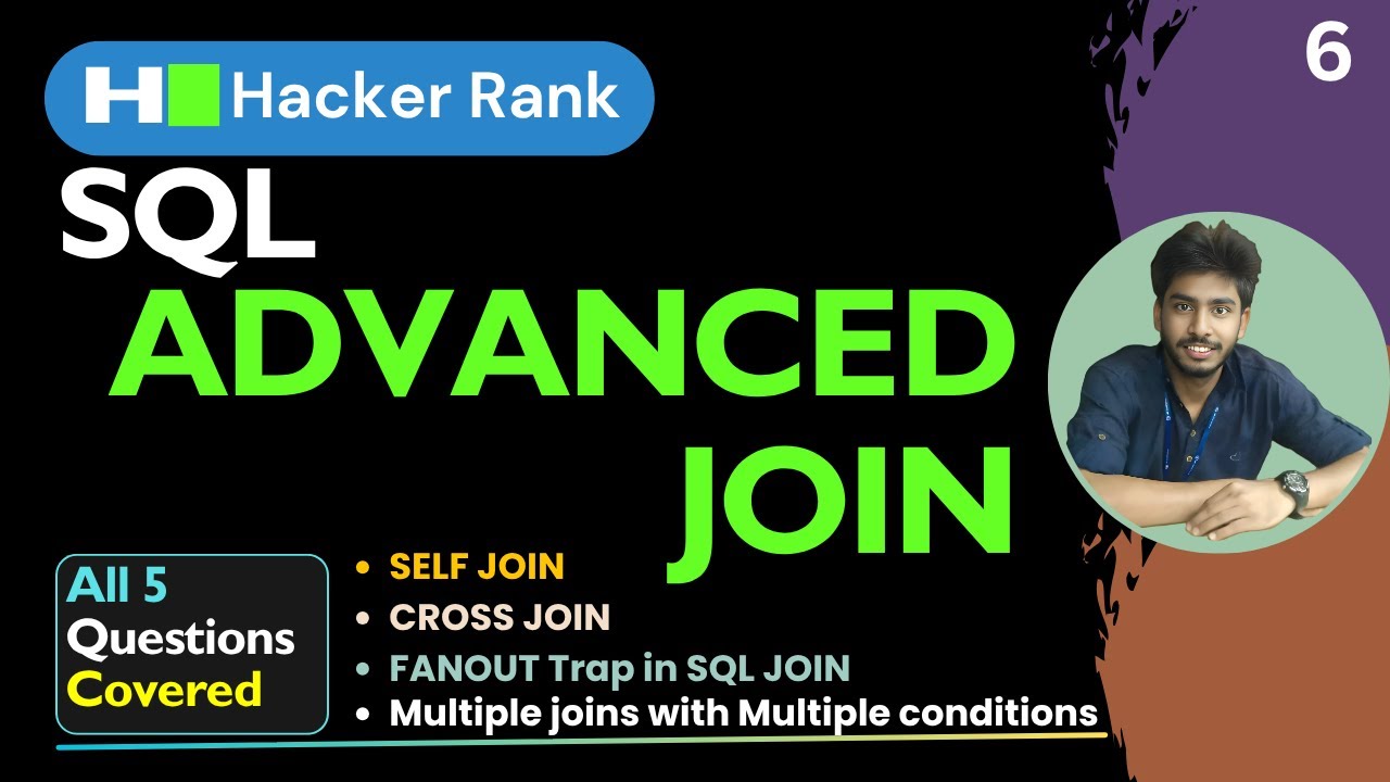 6) SQL | Hackerrank sql questions | sql tutorial | sql full course | sql tutorial for beginners