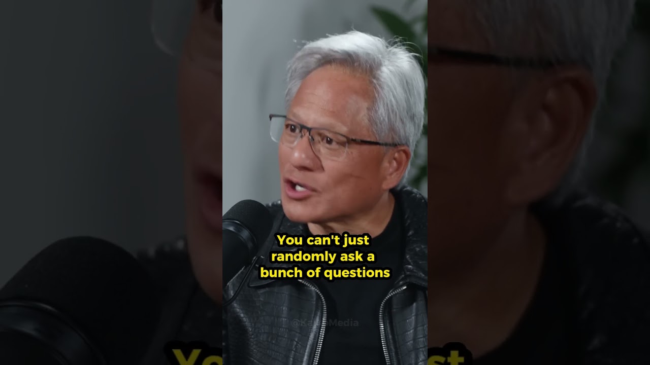 Jensen Huang's Advice for Students: Master AI to Shape the Future | #NVIDIA CEO Insights 🤖💡