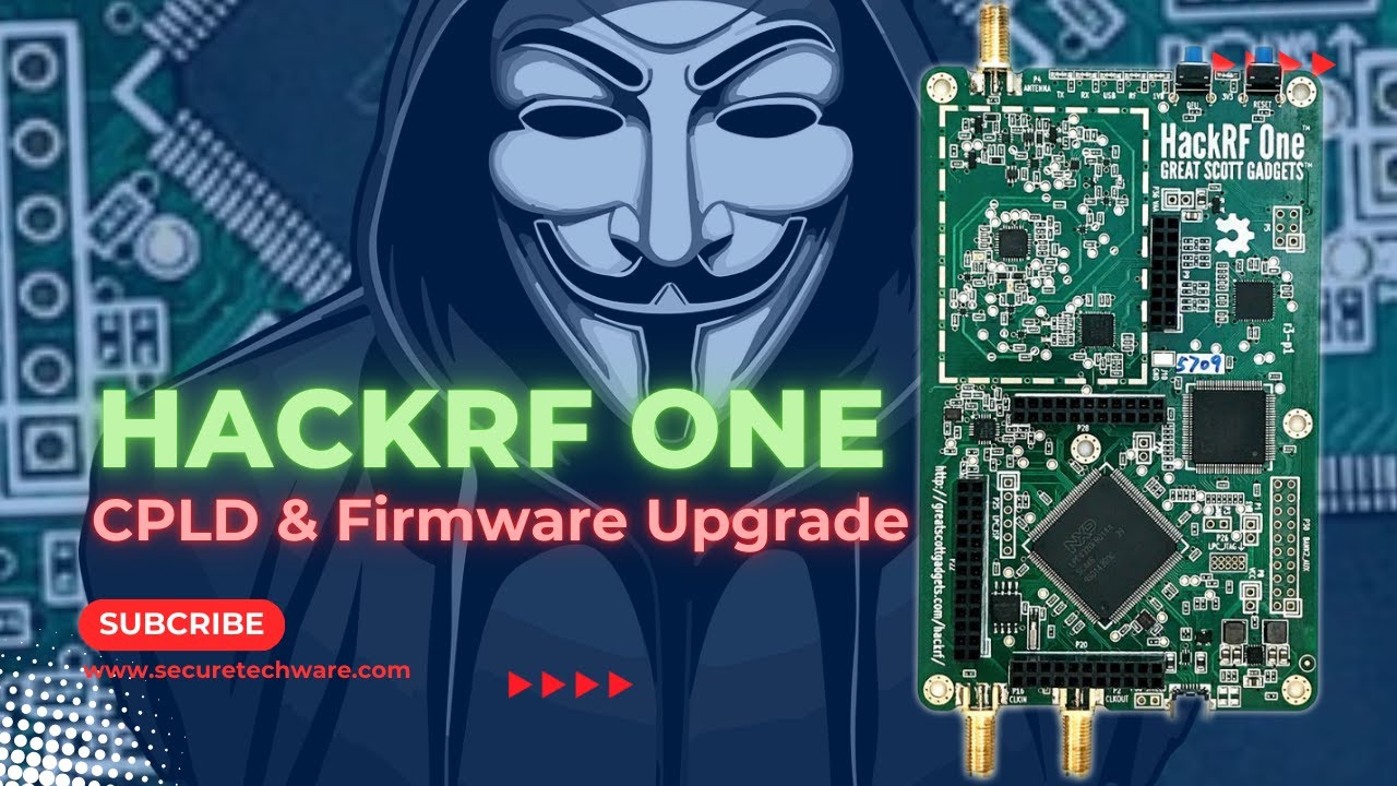 HackRF One CPLD and Firmware Upgrade Tutorial