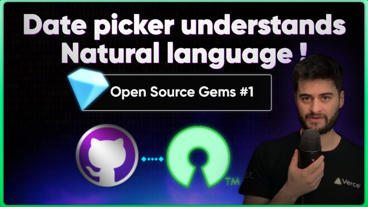 New Date Picker Tool! Best Coding Tool For Developers | Open Source Gems Episode 1 #CodingTools
