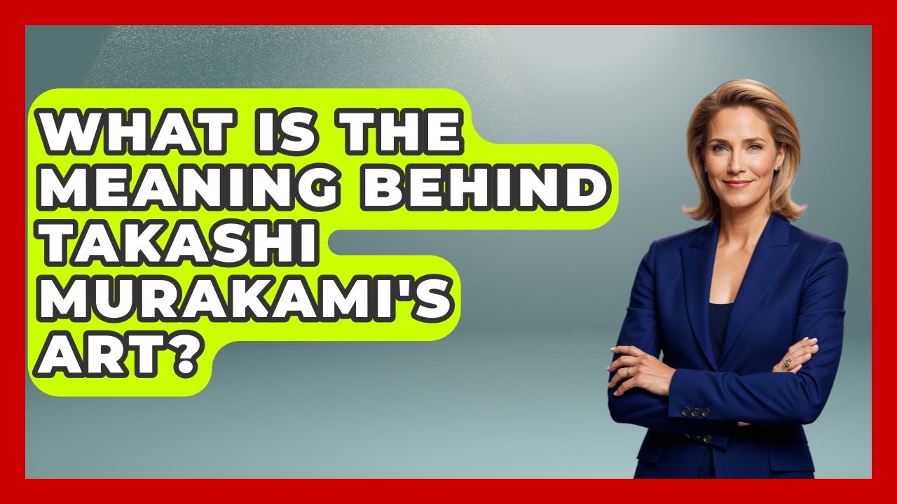What Is The Meaning Behind Takashi Murakami's Art? - Artists Behind the Art
