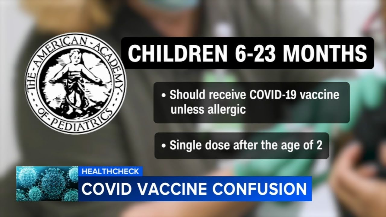 COVID vaccine confusion: CDC and AAP guidelines differ