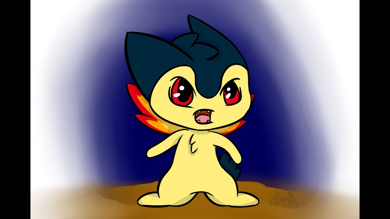 Chibi Typhlosion Speed Draw