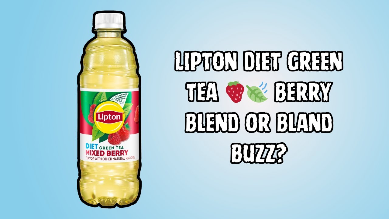 Lipton: Diet Green Tea Mixed Berry