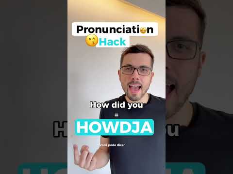 #11 Pronunciation Hack. “HOWDJA” #englishhero #inglesfacil #inglesonline