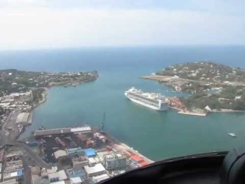 AWESOME St. Lucia Helicopter Transfer!