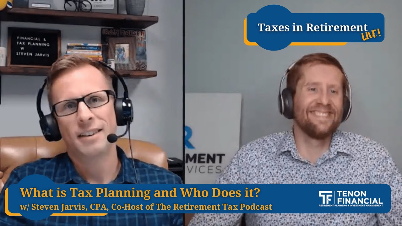What is Tax Planning and Who Does it, with Steven Jarvis, CPA (Facebook Live, December 1, 2021)