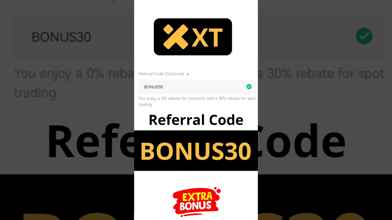 XT Exchange New User Bonus: 180 USDT with Referral Code 