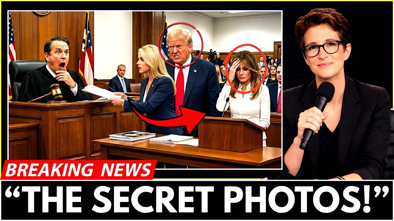 THE JUDGE IS SHOCKED! Pam Bondi Shows Hidden Photos Of Melania That No One Has Seen! | Rachel Maddow