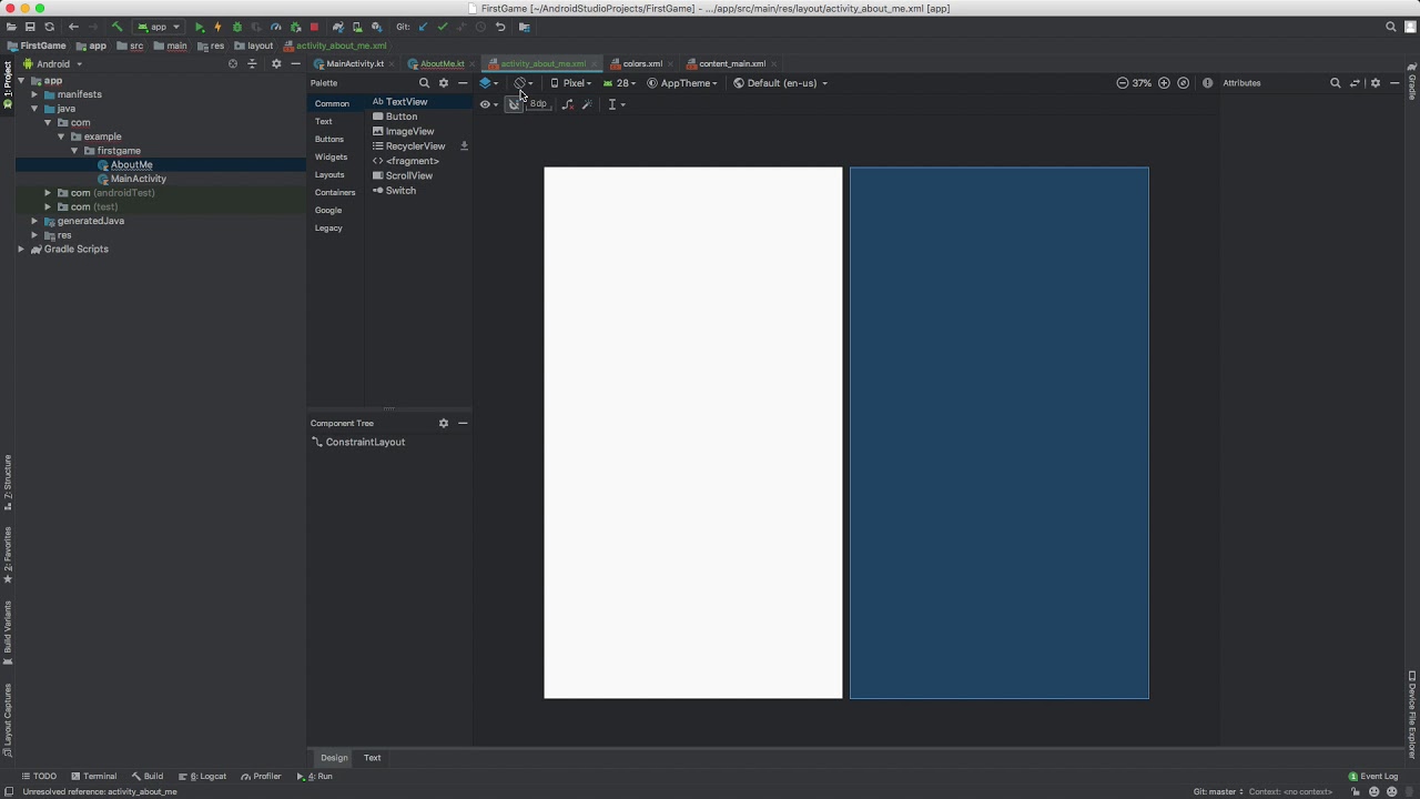 Android Studio Tutorial - Part 3 (2019 Edition)