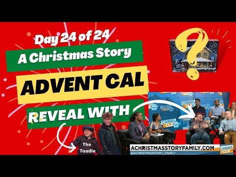 FINAL DAY: A Christmas Story Advent Cal Reveal | Live Giveaway & Christmas Countdown w/ Grover Dill